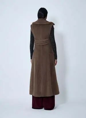 Max Mara Double-breasted Gilet - Brown