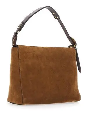 Etro Leather And Tech Fabric Shoulder Bag - Multicolor