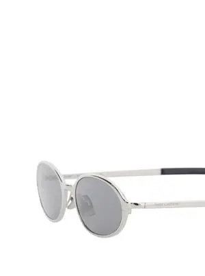 Saint Laurent Sl 935 Sng Round Metal Sunglasses - Multicolor