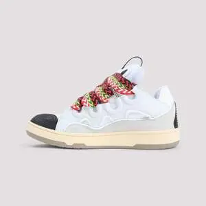 LANVIN Leather Curb Sneakers