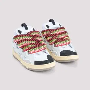 LANVIN Leather Curb Sneakers