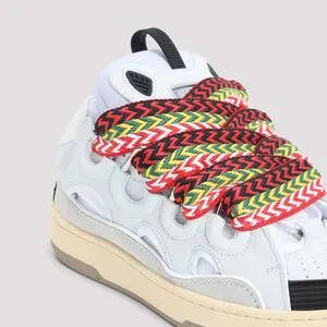 LANVIN Leather Curb Sneakers