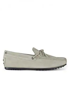 TOD'S Suede Loafers - Gray