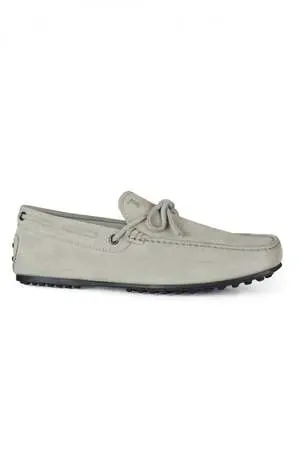TOD'S Suede Loafers - Gray