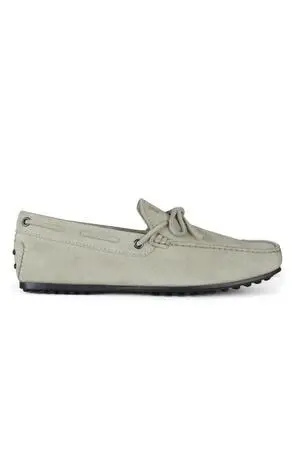 TOD'S Suede Loafers - Gray