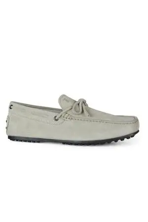 TOD'S Suede Loafers - Gray