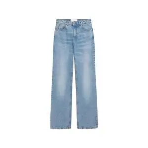 AMI Paris Denim Wide-leg Jeans - Blue