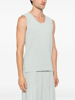 Issey Miyake Pleated Top - Multicolor