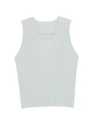 Issey Miyake Pleated Top - Multicolor