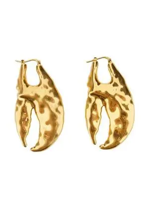 Jacquemus Les Boucles Homard Earrings - Silver
