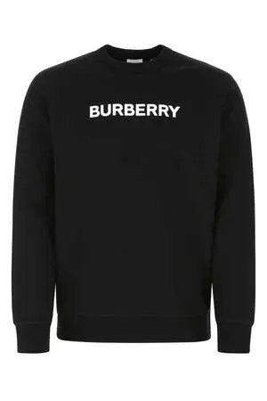 Burberry Cotton Sweatshirt - Black