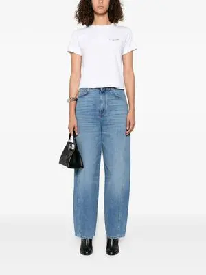 Givenchy Cocoon Logo-patch Jeans