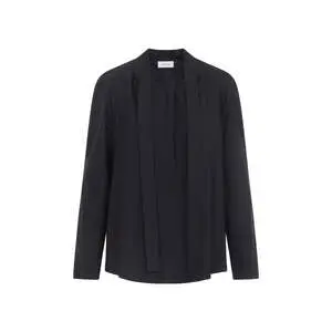 LEMAIRE Ascot Blouse - Blue
