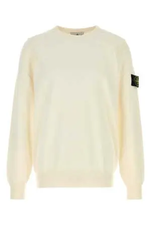 Stone Island STONE ISLAND Cotton Sweater White
