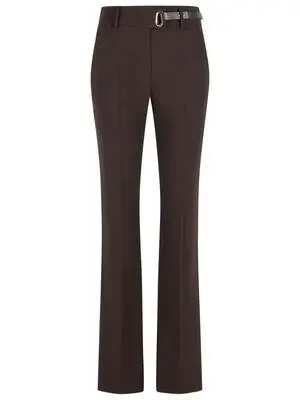 Sportmax Viscose Trousers - Brown