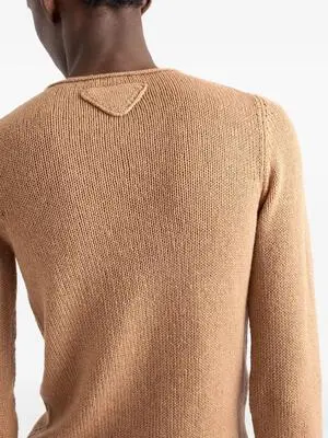 Prada Cashmere Crew-neck Sweater