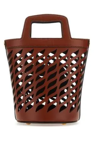 Etro Caramel Leather Bucket Bag
