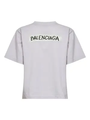 Balenciaga Masking Tape T-shirt - Multicolor