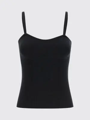 Max Mara Virgin Wool Blend Tank Top - Black