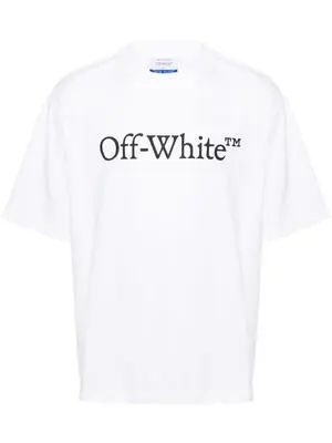 Off-White Big Bookish Cotton T-shirt - Multicolor