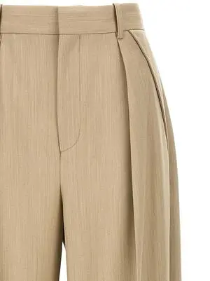 Victoria Beckham Maxi Turn-up Pants