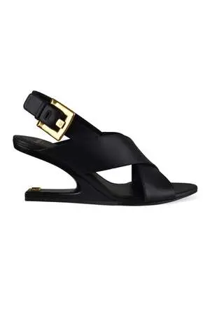 Balmain Anthem No Wedge Sandals