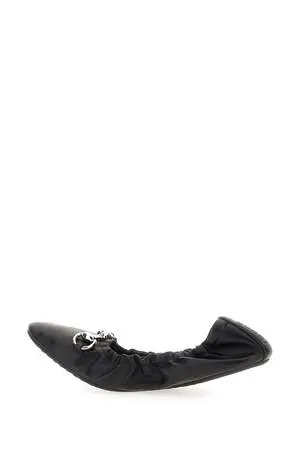 Gucci Leather Ballerina Flats - Multicolor