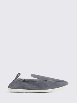 Bottega Veneta Calf Loafers - Gray