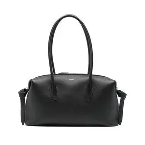 Yuzefi YUZEFI Calf Leather Shoulder Bag Black