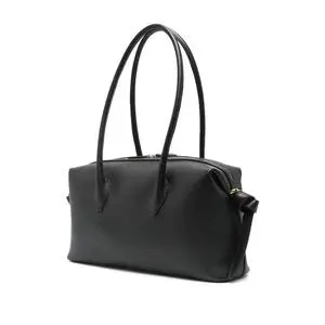 Yuzefi Calf Leather Shoulder Bag - Black