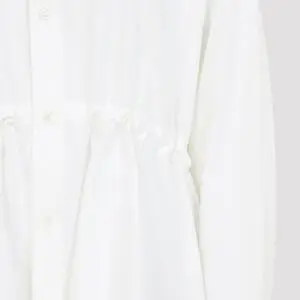 Balenciaga Cotton Hourglass Dress - White