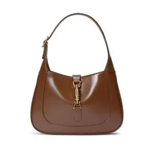 Gucci Leather Shoulder Bag - Brown