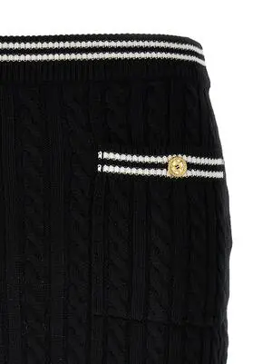 Alessandra Rich Braided Skirt
