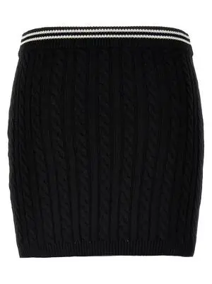 Alessandra Rich Braided Mini Skirt - Multicolor