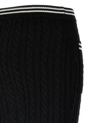 Alessandra Rich Braided Mini Skirt - Multicolor