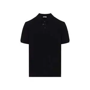 Moncler Cotton Polo - Black