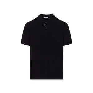 Moncler Cotton Polo - Black