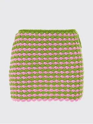 Prada Cotton Skirt - Green