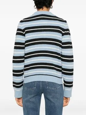 GANNI Wool Crewneck Sweater
