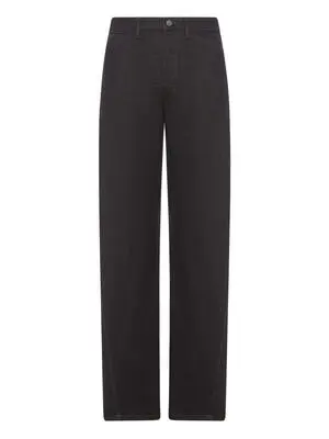 LEMAIRE Cotton Trousers - Multicolor