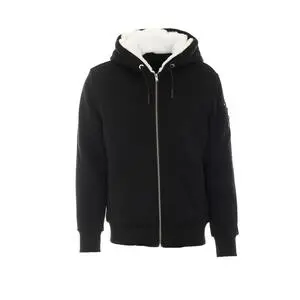 Moose Knuckles Classic Bunny Zip Hoodie - Black