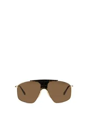 Alaïa Square Aviator Sunglasses