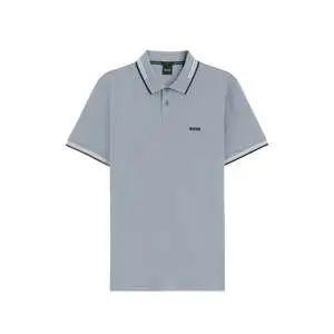 BOSS Grey Polo Shirts - Gray