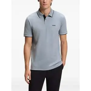 BOSS Grey Polo Shirts