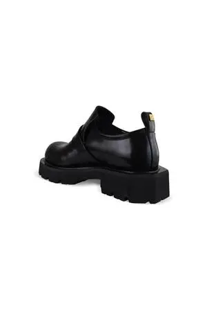 Balmain Anthem Glazed Loafers