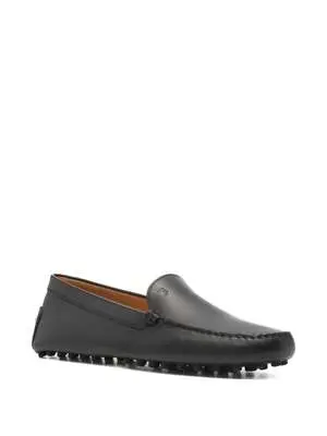 TOD'S Calf Leather Loafers - Black