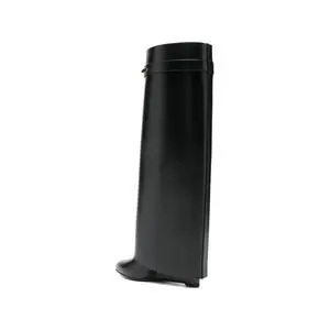 Givenchy Knee-high Wedge Heel Shoes - Black
