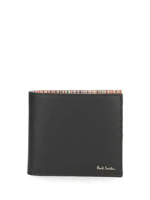 Paul Smith Signature Stripe Wallet - Black