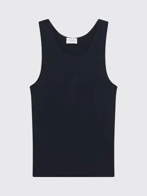 Saint Laurent Cotton Basic Tank Top