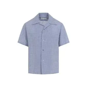 MAISON MARGIELA Linen Shirt - Blue